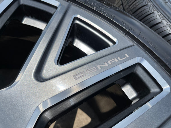Shop OEM 24" GMC Yukon Sierra DENALI OEM wheels rims 2022 2023 2024 ...