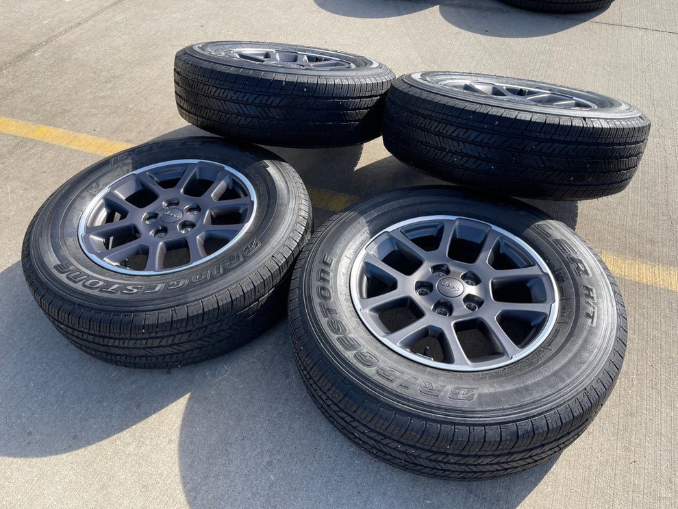 Shop OEM 18" Jeep Gladiator Overland OEM wheels rims Wrangler 9241 ...