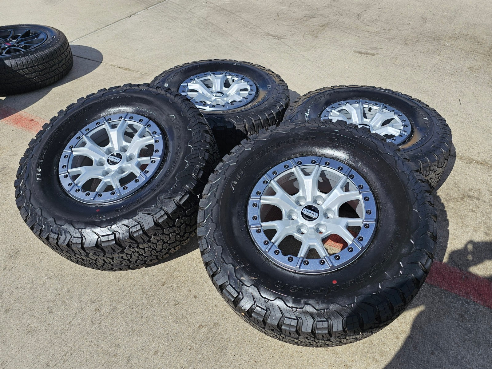 Shop OEM 17" Ford F-150 Raptor R OEM Replica BEADLOCK 10460 rims wheels ...