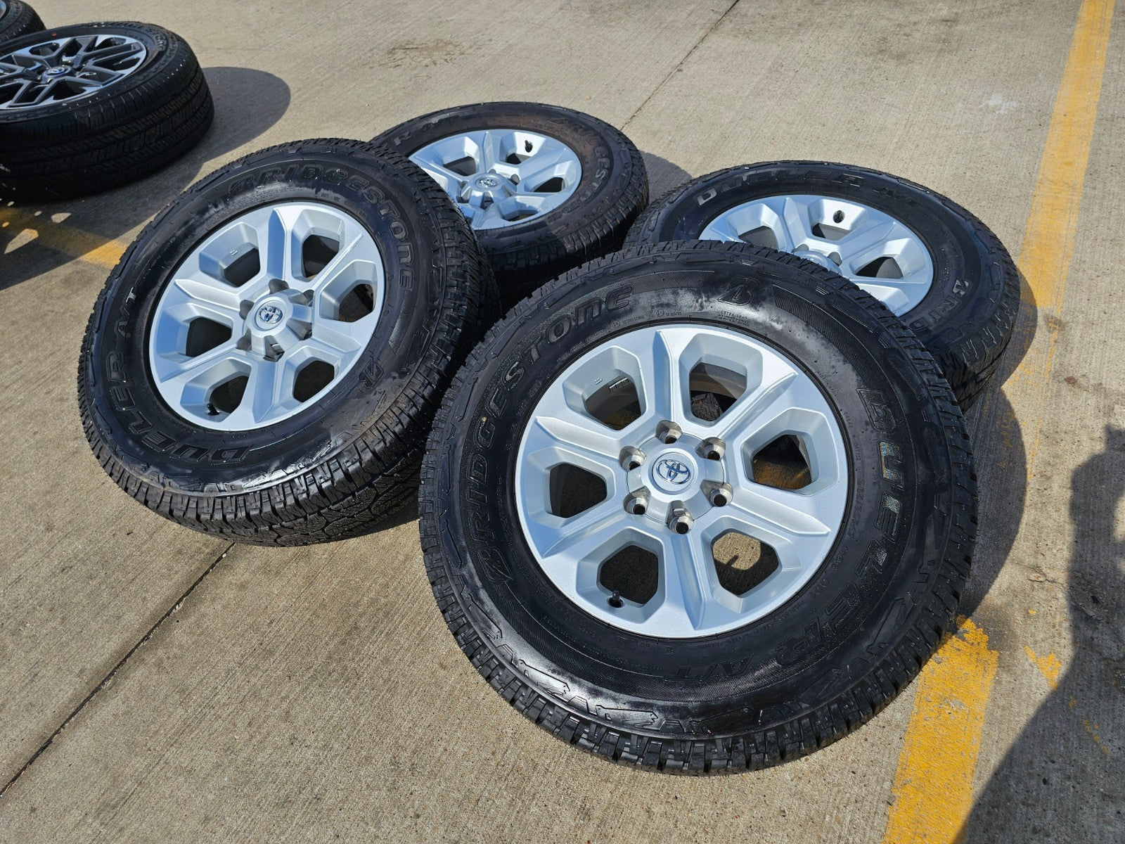 Shop OEM 17" 4Runner Toyota Tacoma OEM wheels rims 75153 FJ DUELER A/T ...