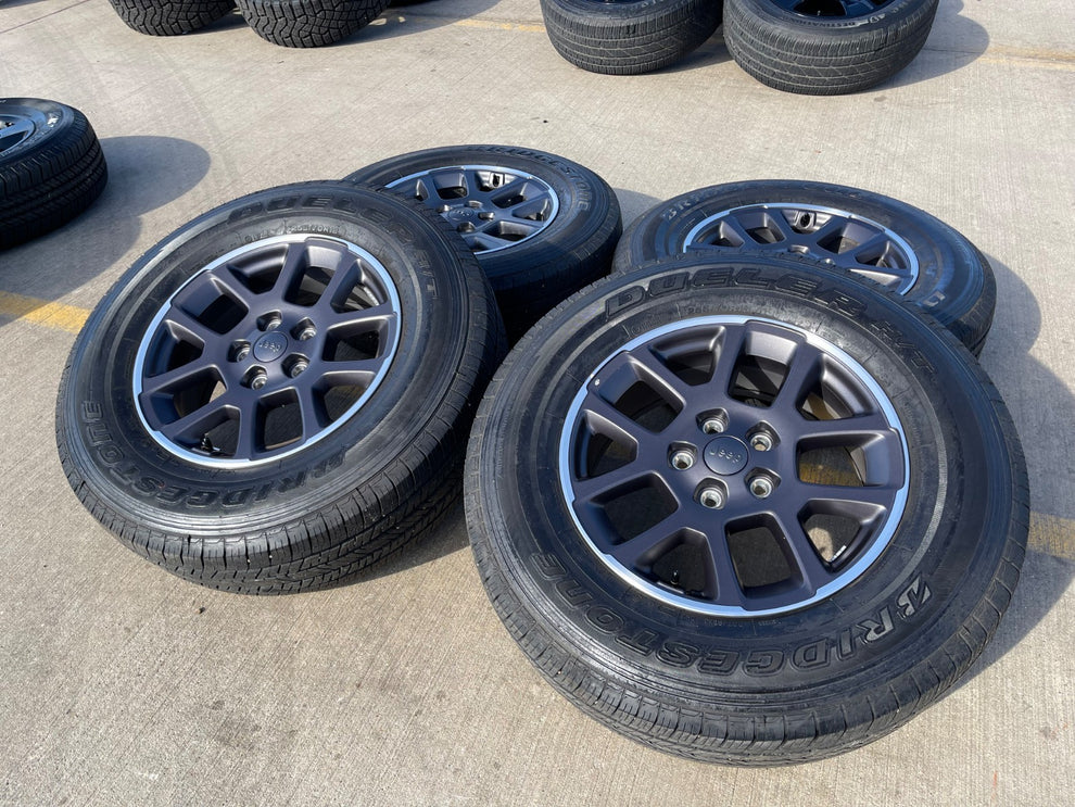 Shop OEM 18" Jeep Gladiator Overland OEM wheels rims Wrangler 9241 ...