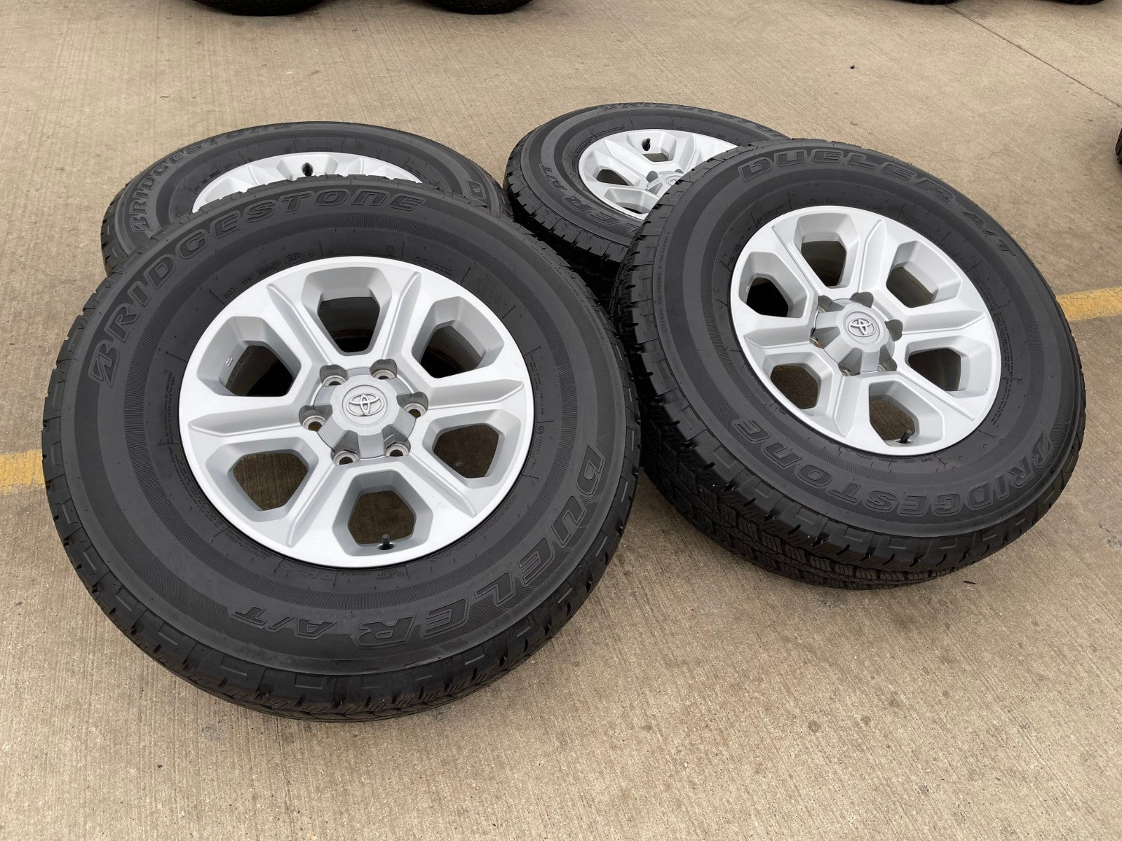 Shop OEM 17" 4Runner Toyota Tacoma OEM wheels rims 75153 FJ DUELER A/T ...