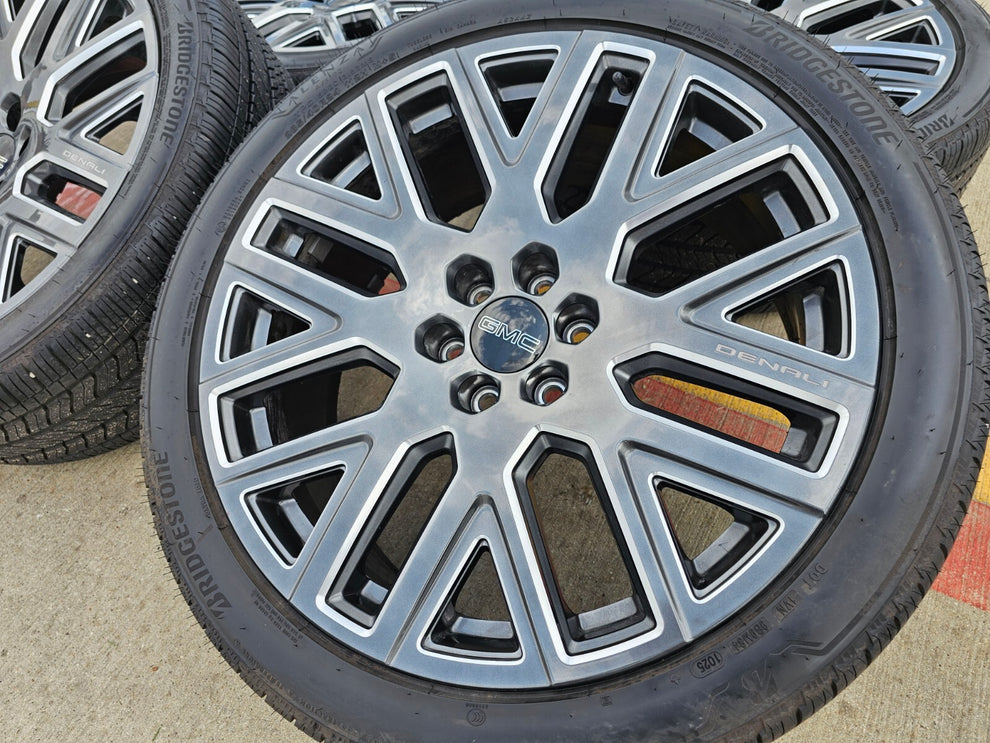 Shop OEM 24" GMC Yukon Sierra DENALI OEM wheels rims 2022 2023 2024 ...