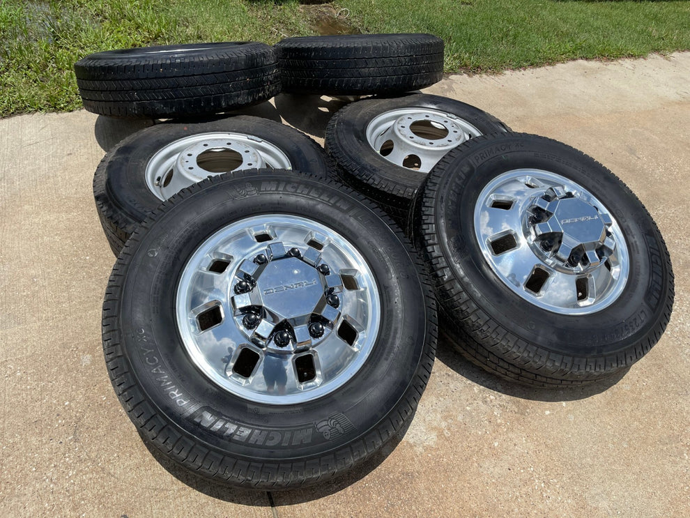 Shop OEM 18" GMC Sierra Chevy Silverado 3500 Dually rims wheels OEM ...