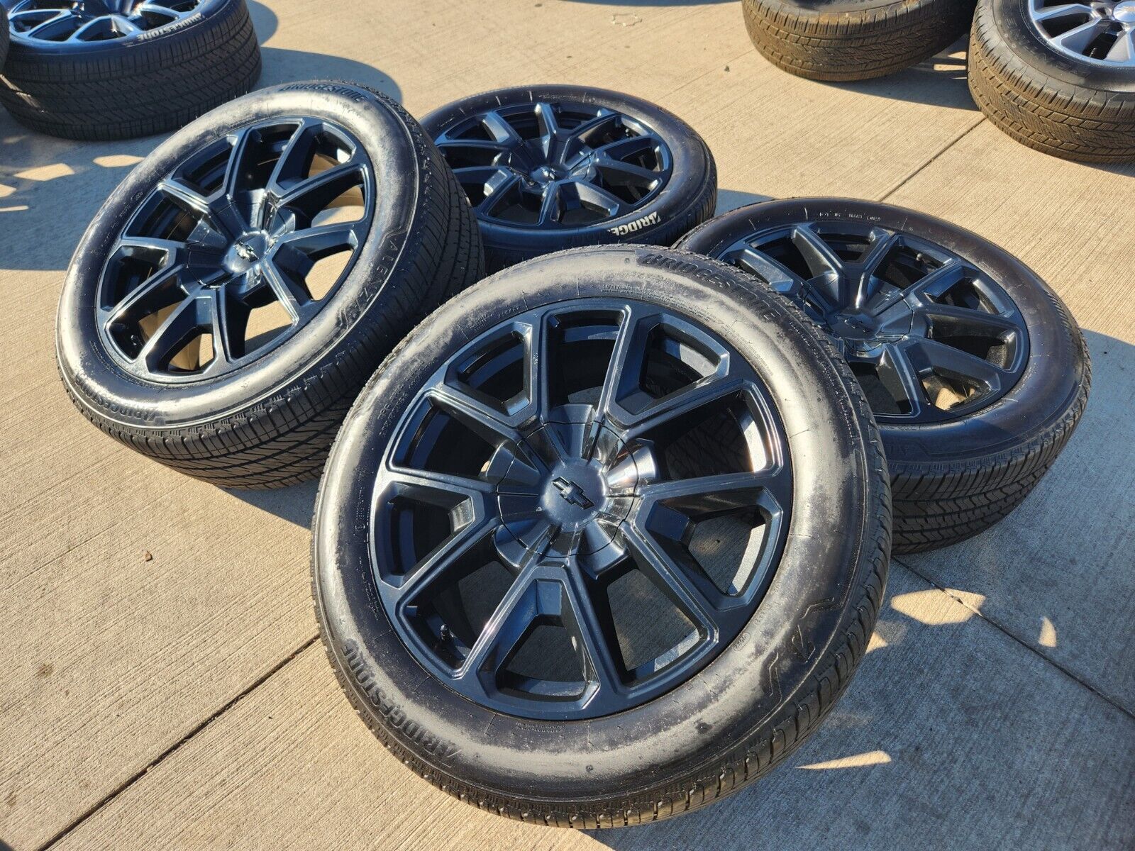 Shop OEM 22" Chevy Tahoe Silverado RST OEM 14035 wheels rims tires Tire ...