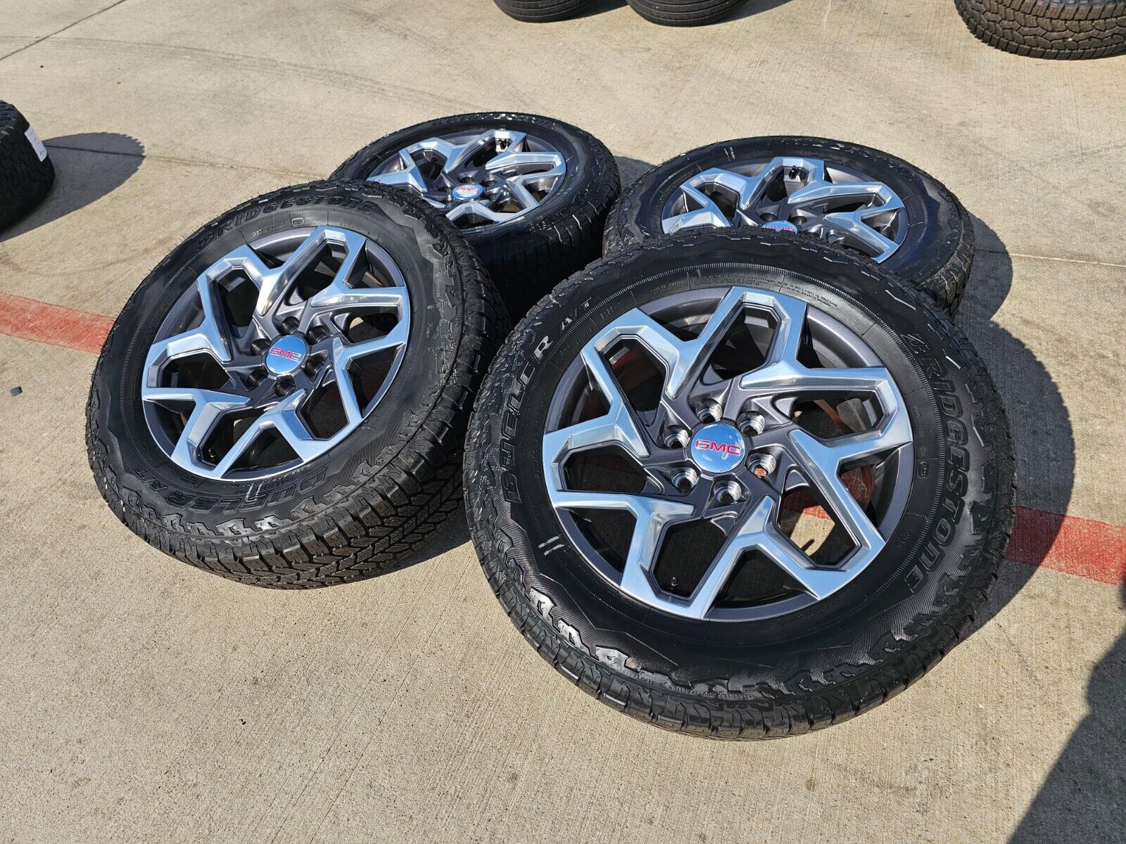 Shop OEM 20" GMC Sierra Yukon AT4 95369 OEM wheels rims Tahoe Silverado ...