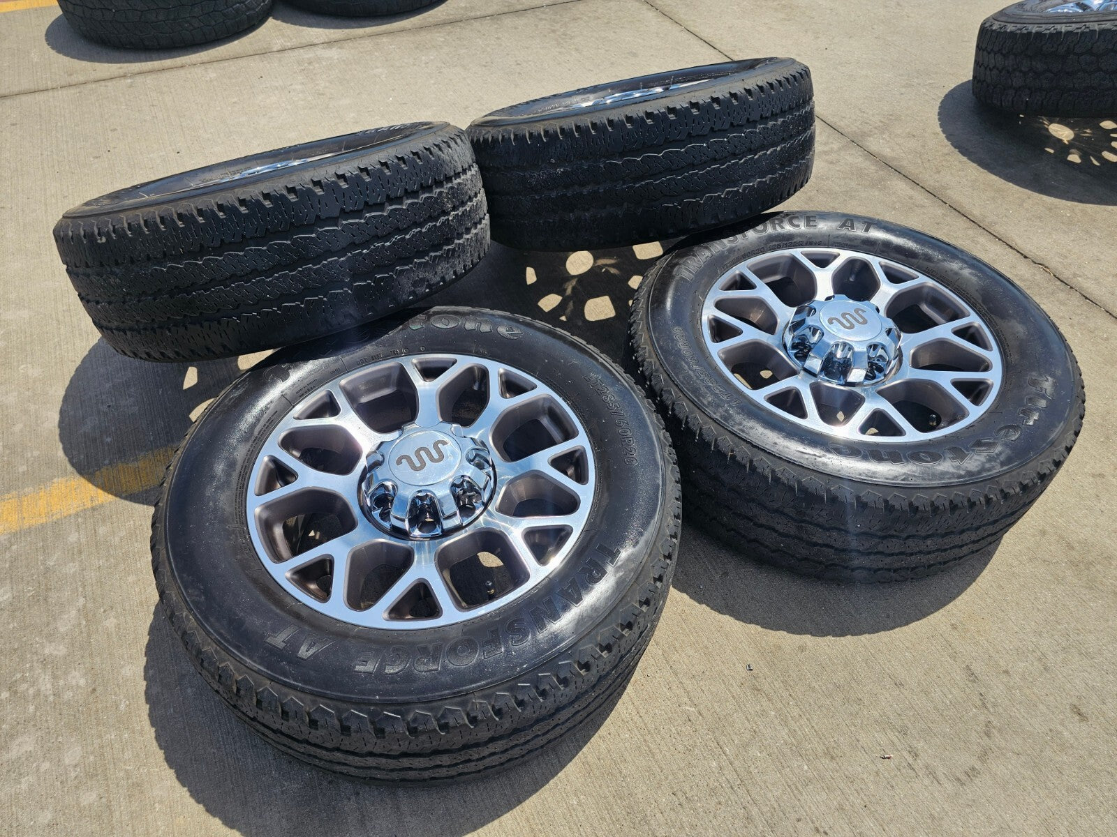 20" Ford F-250 F-350 OEM King Ranch wheels rims 10292 10293 tires ...