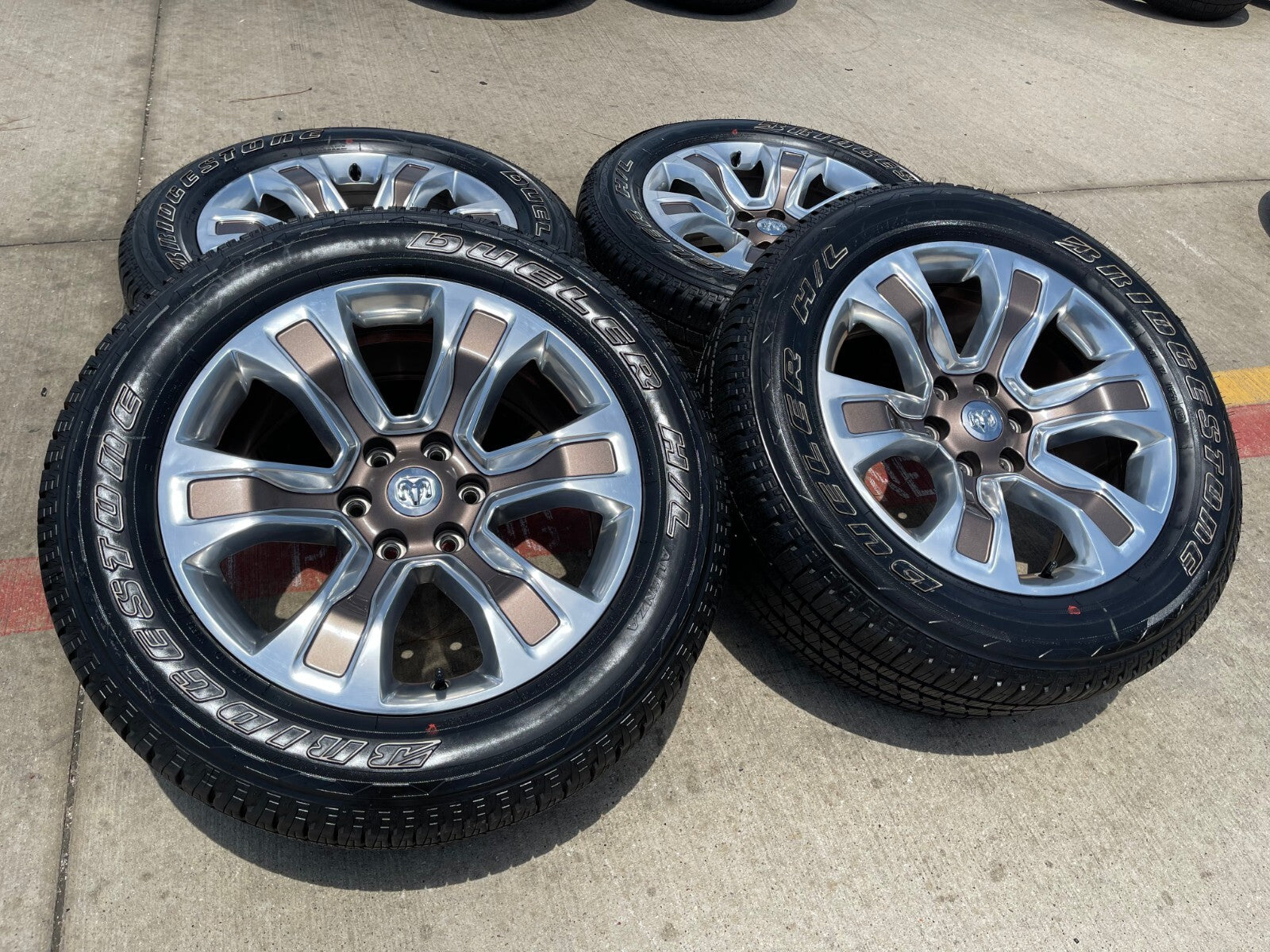 Shop OEM 20" Dodge Ram 1500 OEM Laramie Long Horn wheels rims 2678 2682 ...