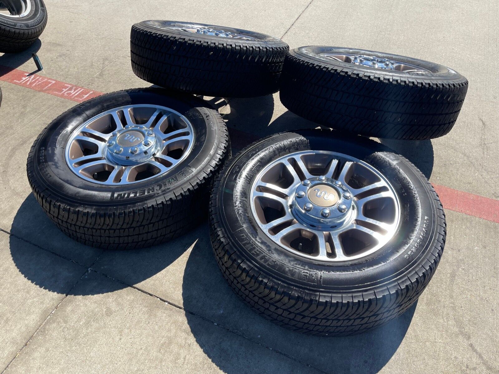 20" Ford F-250 F-350 OEM 3951 3845 KING RANCH rims wheels tires – Texas ...