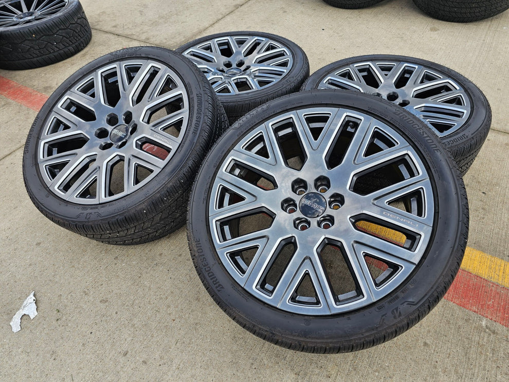 Shop OEM 24" GMC Yukon Sierra DENALI OEM wheels rims 2022 2023 2024 ...