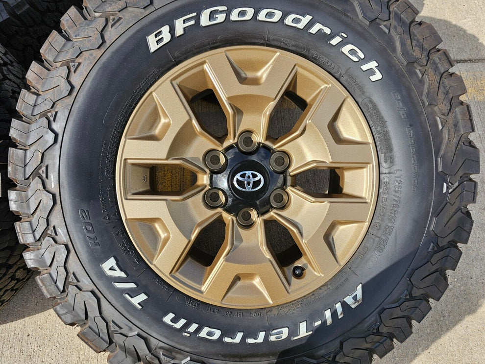 Shop OEM 16" Toyota Tacoma TRD wheels rims 75189 OEM 4Runner FJ BFG NEW ...