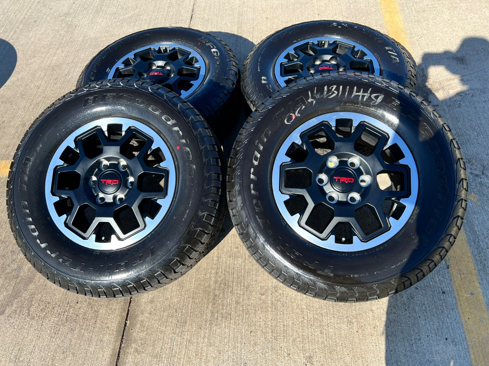 Shop OEM 17" Toyota Tacoma 4Runner TRD OEM 10638 wheels rims 2024 2025 ...