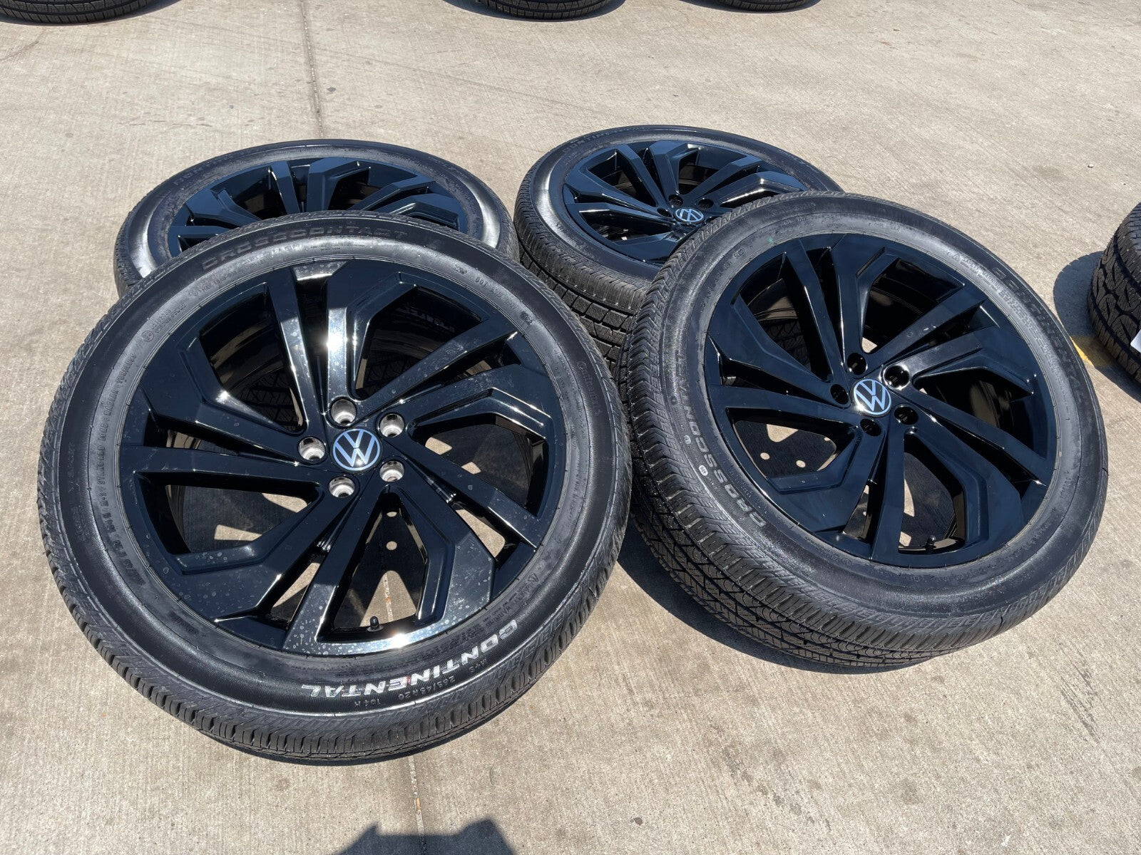 20" VW Atlas OEM wheels rims 96855A 70075 Audi Q7 2021 2022 2023 2024 ...