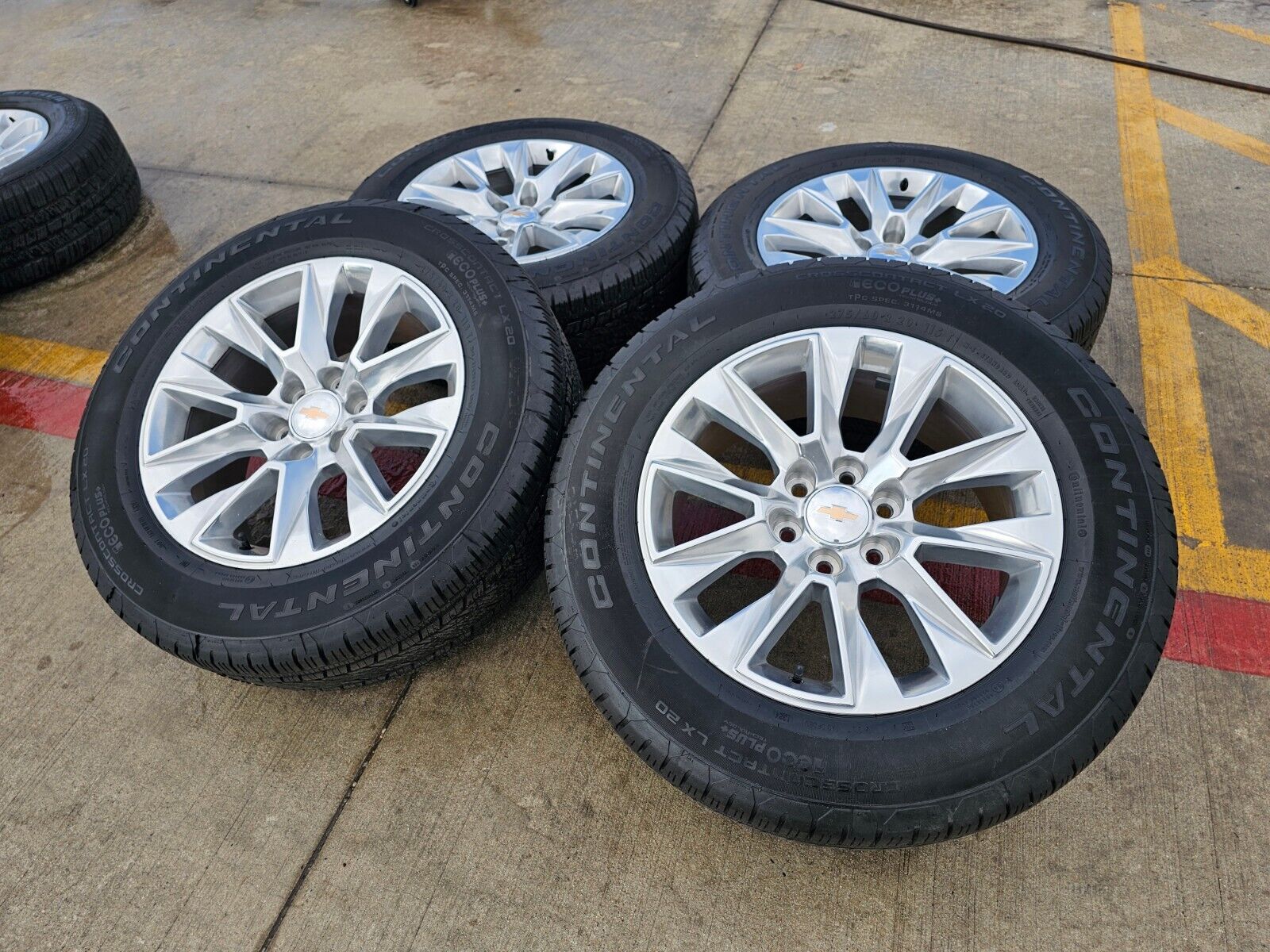 20" Chevy Tahoe Silverado 5920 OEM wheels rims GMC Yukon 2023 2024 202 ...
