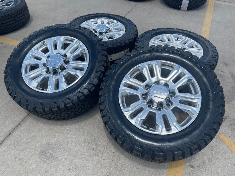 Shop OEM 20" GMC Sierra Denali 2500 3500 OEM 5957 wheels rims 2024 2025 ...