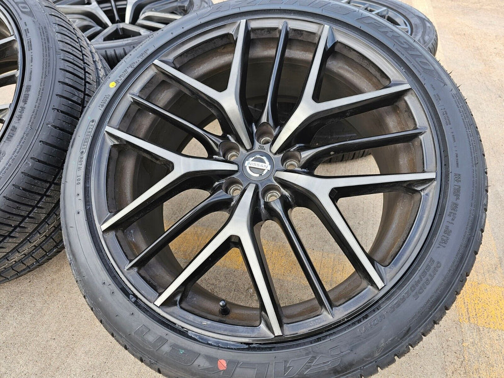 Shop OEM 20" Nissan GT-R OEM wheels rims RAYS 62801 62200 GTR 2019 2020 ...