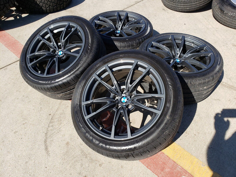 18" + 19" BMW M3 OEM I4 4 5 6 7 M4 M2 650i Series wheels rims 2023 202 ...