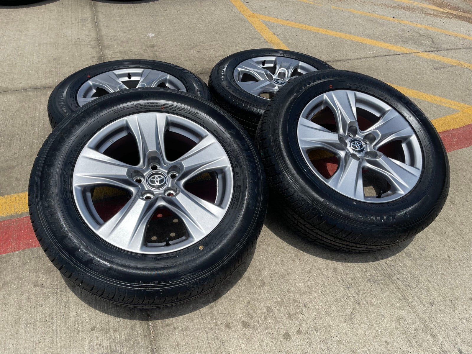 17" Toyota RAV4 OEM wheels rims 75240 Sienna CH-R tires NEW – Texas ...