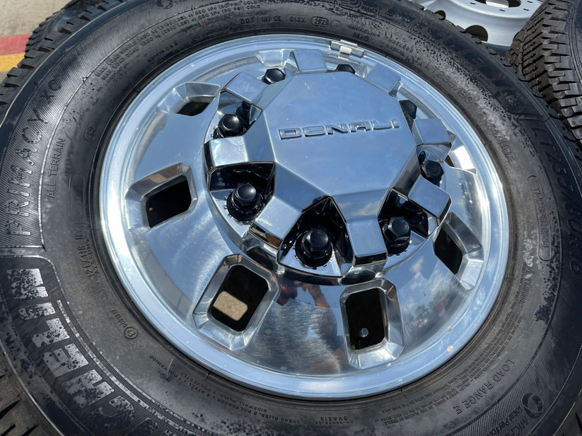 Shop OEM 18" GMC Sierra 3500 DENALI Dually rims wheels OEM 8x210 2024 ...